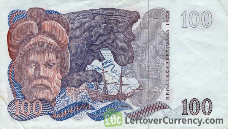 100 Swedish Kronor (King Gustav II) - Exchange yours for cash