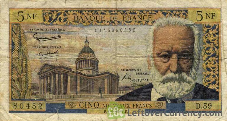 French Franc banknotes - Exchange yours now