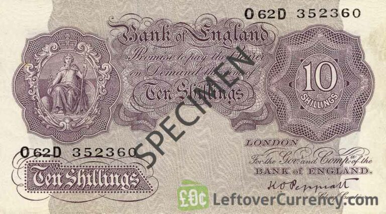 100 British Pounds banknote (white note) - Bank of England white notes