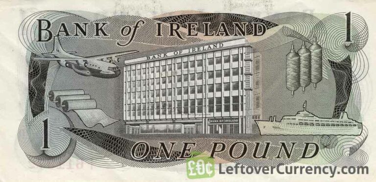Bank of Ireland 1 Pound (Mercury) - Exchange yours for cash