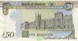 Bank of Ireland 50 Pounds (Queen's University) - exchange yours