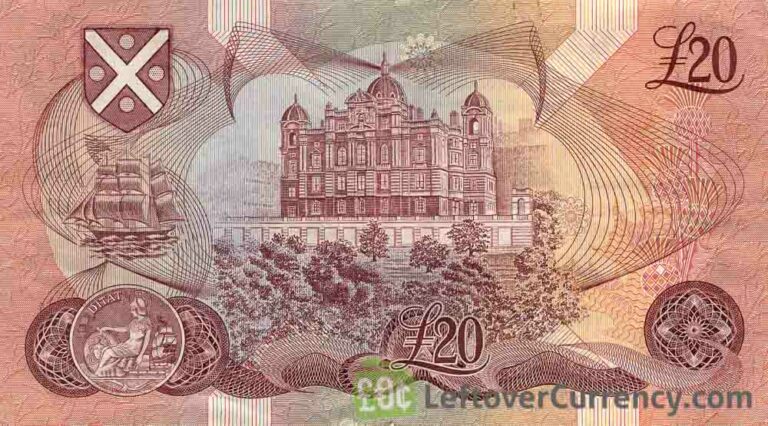 Bank of Scotland 20 Pounds (1970-1993 series) - exchange yours