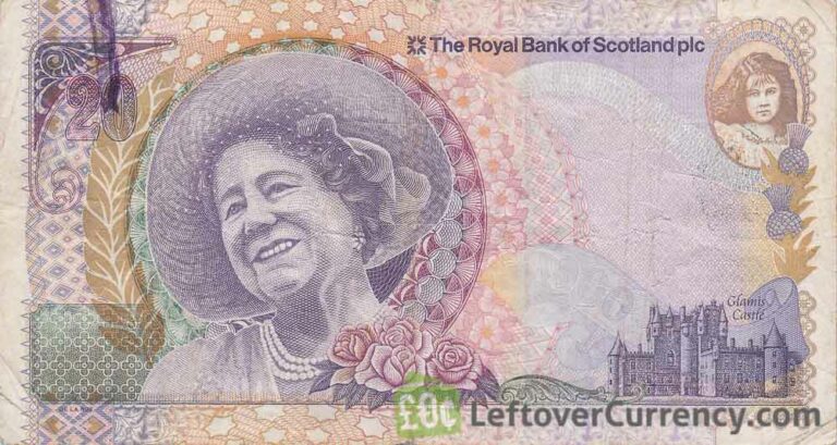 Royal Bank of Scotland 20 Pounds (commemorative) - exchange yours