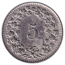 5 Rappen Switzerland (pre-1980) - Exchange yours for cash today