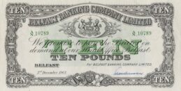 withdrawn Belfast Banking Company banknotes - Exchange yours now