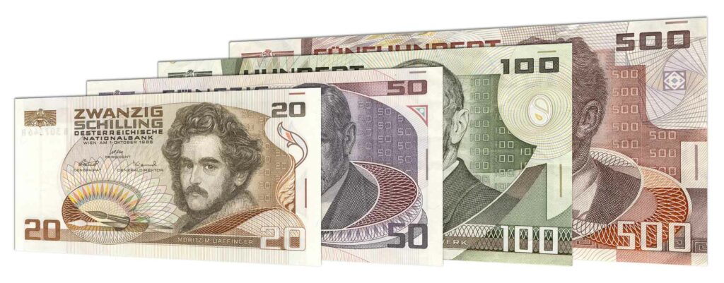 Exchange Austrian Schilling in 3 easy steps - Leftover Currency - Page ...
