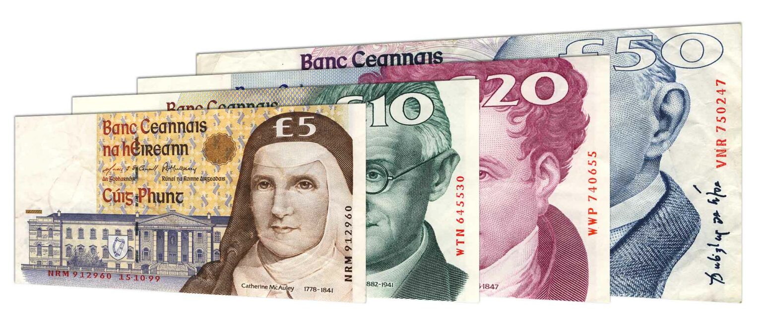 Exchange Irish Pounds in 3 easy steps - Leftover Currency