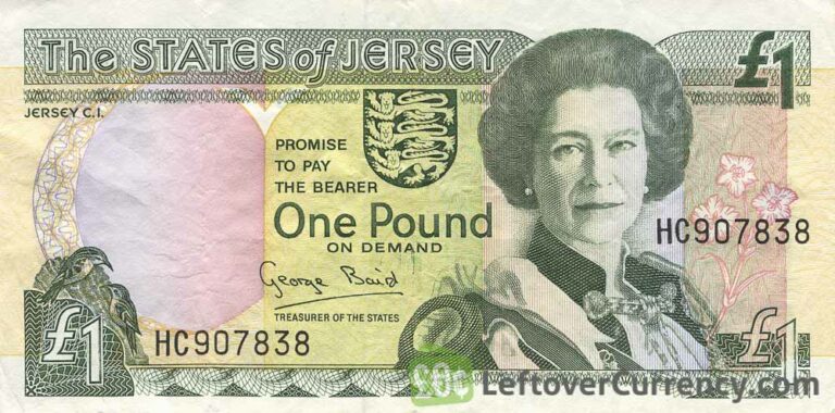 withdrawn Jersey Pound banknotes - Exchange yours now