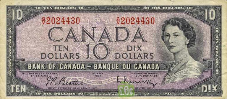 10 Canadian Dollars banknote (Frontier Series) - Exchange yours today