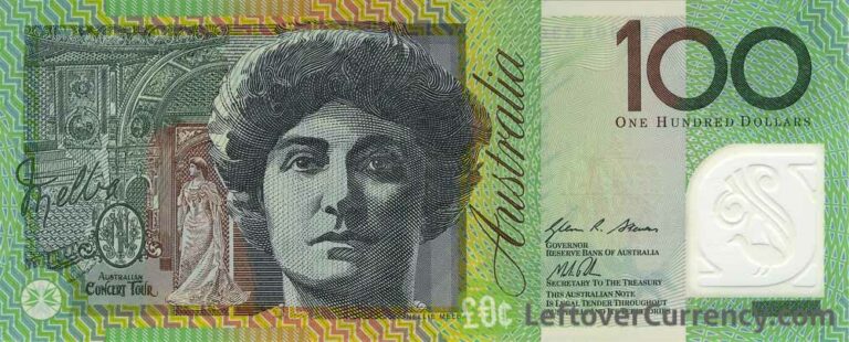 100 Australian Dollars (Sir Douglas Mawson) - exchange yours