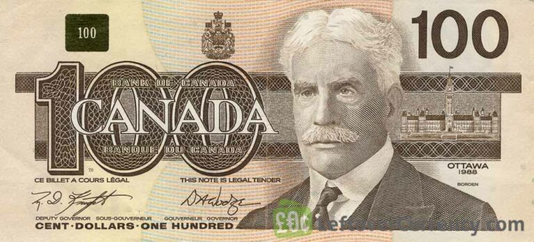 withdrawn Canadian Dollar banknotes - Exchange yours now