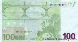 100 Euros banknote (First series) - Exchange yours for cash today