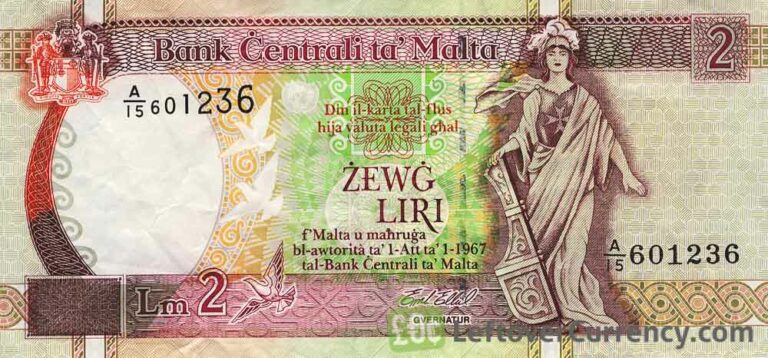 Maltese Lira banknotes - Exchange yours now