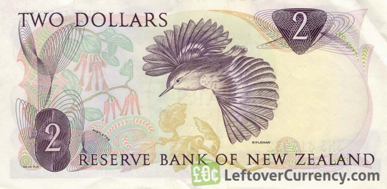 2 New Zealand Dollars series 1967 - Exchange yours for cash