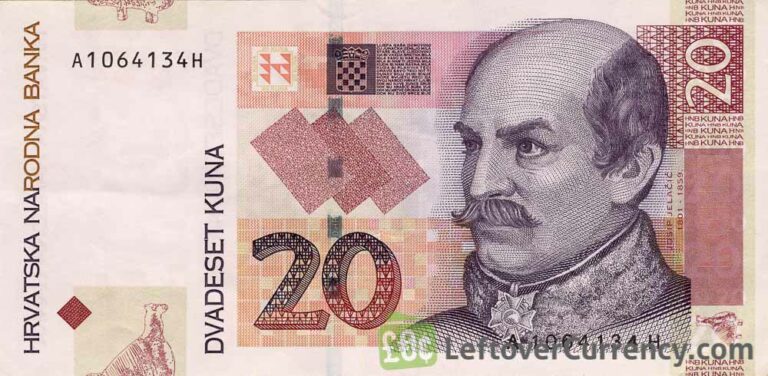 Croatian Kuna banknotes - Exchange yours now