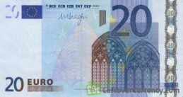 20 Euros banknote (First series) - Exchange yours for cash today
