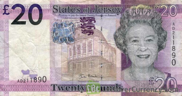 current Jersey Pound banknotes - Exchange yours now