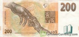 200 Czech Koruna series 1998 - Exchange yours for cash today