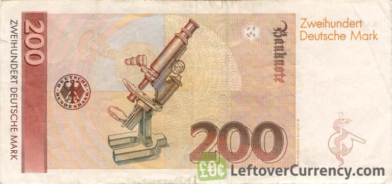 200 Deutsche Marks (Paul Ehrlich) - Exchange yours for cash