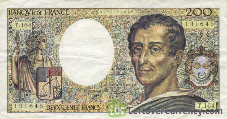 10 French Francs (Voltaire) - Exchange yours for cash today