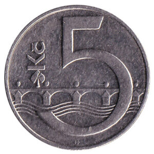 5 Czech Koruna coin - Exchange yours for cash today
