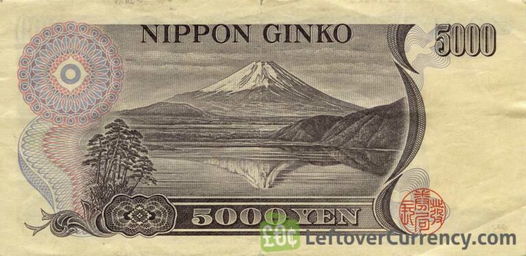5000 Japanese Yen (Inazo Nitobe) - Exchange yours for cash today