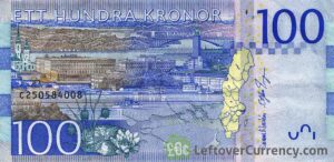 100 Swedish Kronor banknote (Greta Garbo) - Exchange yours for cash