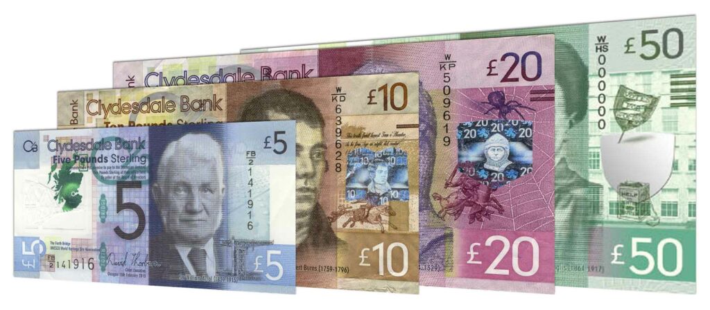 Exchange Scottish Pounds in 3 easy steps - Leftover Currency