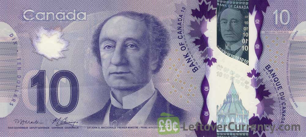 10 Canadian Dollars Banknote Frontier Series Exchange Yours Today 10 Canadian Dollars Banknote Frontier Series Exchange Yours Today