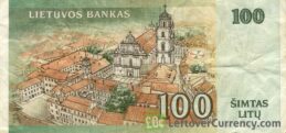 100 Litu banknote Lithuania - Exchange yours for cash today