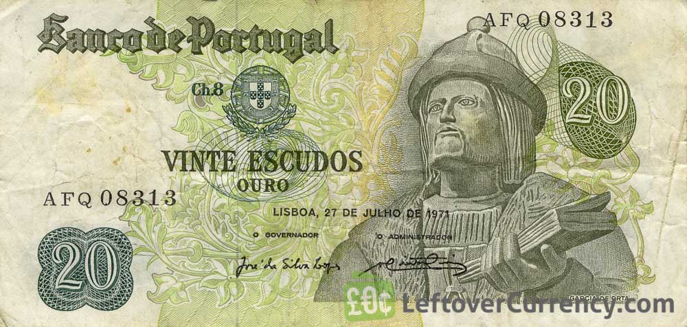 5000 Portuguese Escudos (Antero de Quental) - exchange yours