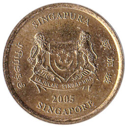 5 Cents coin Singapore (Second series) - Exchange yours for cash today