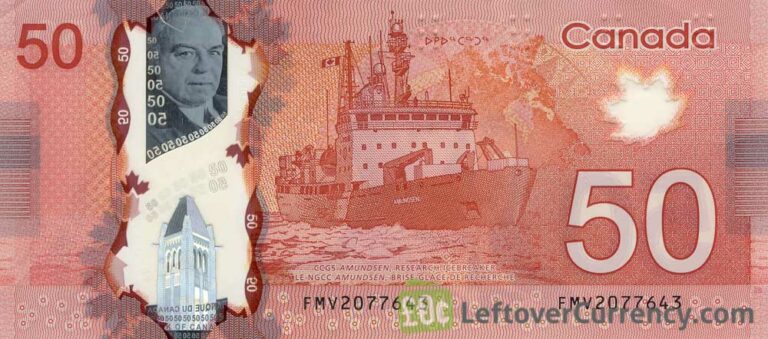 50 Canadian Dollars banknote (Frontier Series) - Exchange yours today