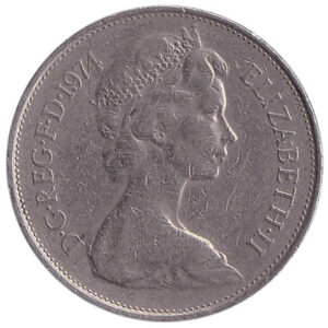 British large style 10p coin - Exchange yours for cash today