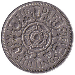British predecimal two shillings (florin) coin - Exchange yours today