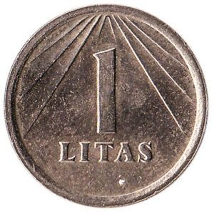 1 Litas coin Lithuania (1991-1997) - Exchange yours for cash today