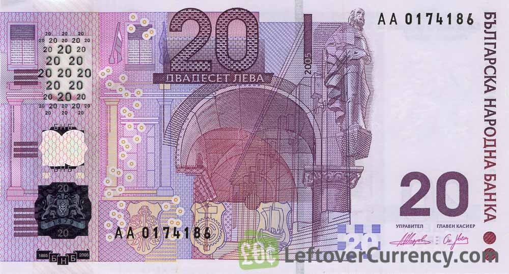 Current Bulgarian New Lev Banknotes Exchange Yours Now