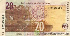 20 South African Rand banknote (Elephant type 2005) - Exchange yours