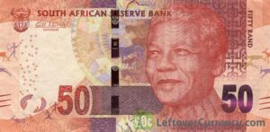 50 South African Rand banknote (Nelson Mandela) - Exchange yours today