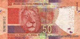 50 South African Rand banknote (Nelson Mandela) - Exchange yours today