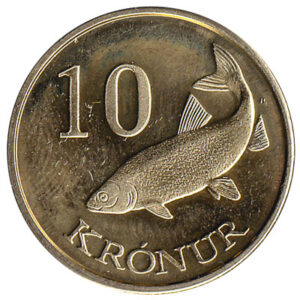 10 Faroese Kronur coin - Exchange yours for cash today