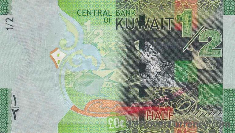 current Kuwaiti Dinar banknotes - Exchange yours now