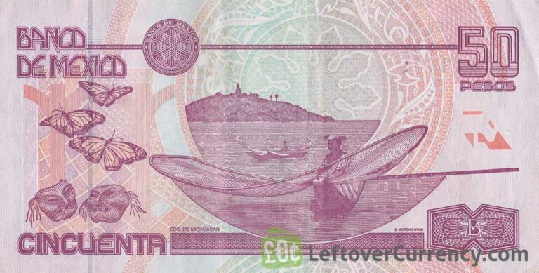 50 Mexican Pesos banknote (Series D) - Exchange yours for cash today