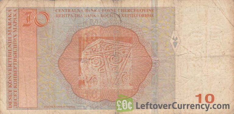 10 Konvertible Marks banknote Bosnian-Croatian - Exchange yours today