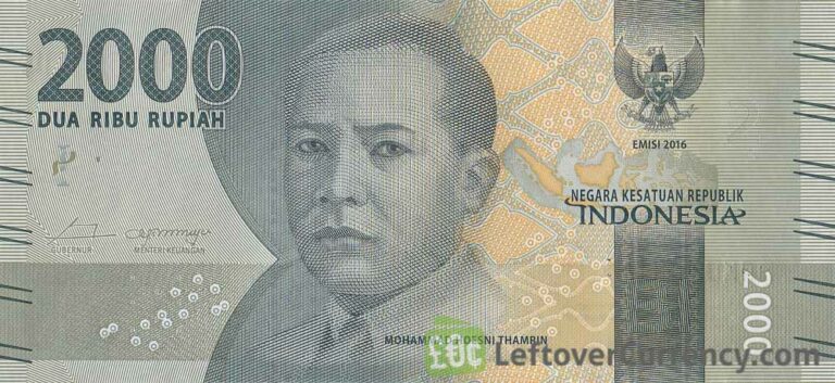 current Indonesian Rupiah banknotes - Exchange yours now