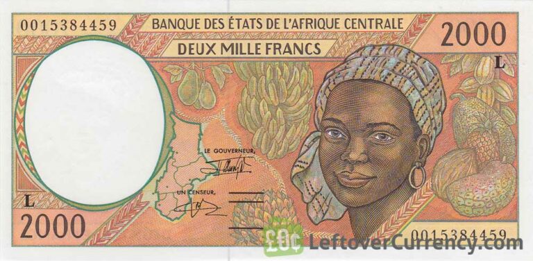 withdrawn Central African CFA franc banknotes - Exchange yours now
