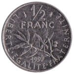 France 1/2 Franc coin - Exchange yours for cash today
