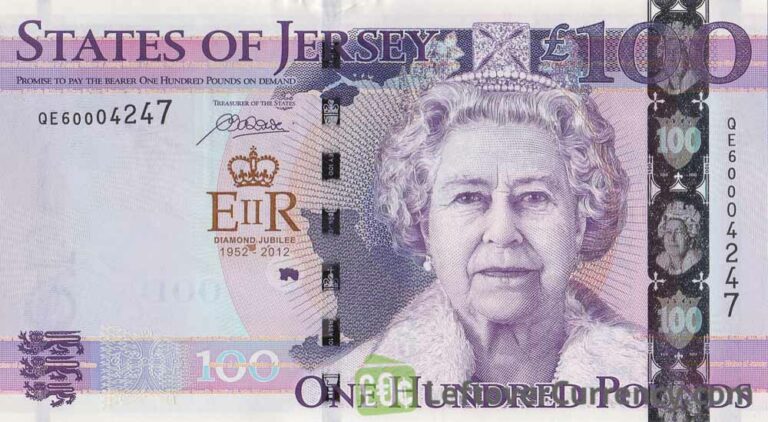 current Jersey Pound banknotes - Exchange yours now