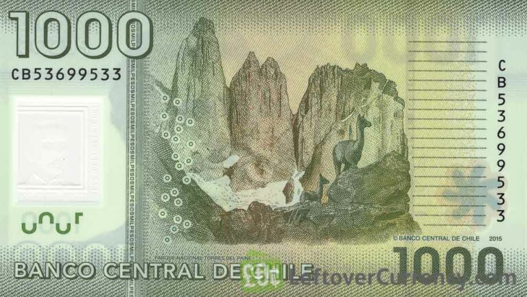 1000 Chilean Pesos banknote (Ignacio Carrera Pinto) - Exchange yours