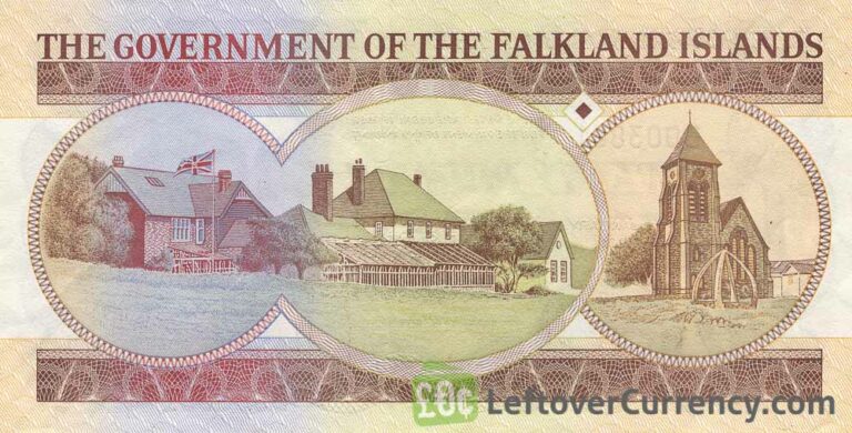 20 Falkland Islands Pounds banknote - Exchange yours for cash today